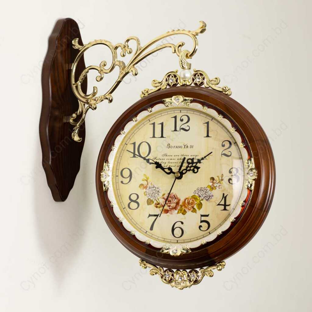 Double Sided Dial Wooden Body Very High Quality Burnished with Metal ...
