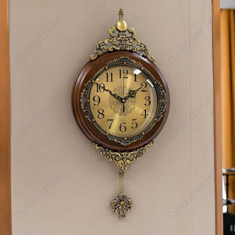 Vintage Fiber Made Table Clock with Mediterranean Lighthouse Ship Wheel ...