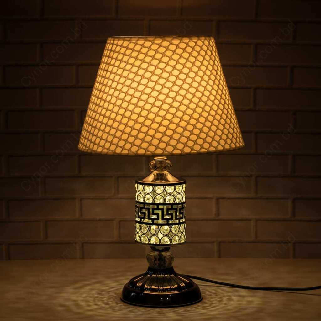 Multi Color Glass Design Mosaic Turkish Jug Style Table Lamp – Cynor
