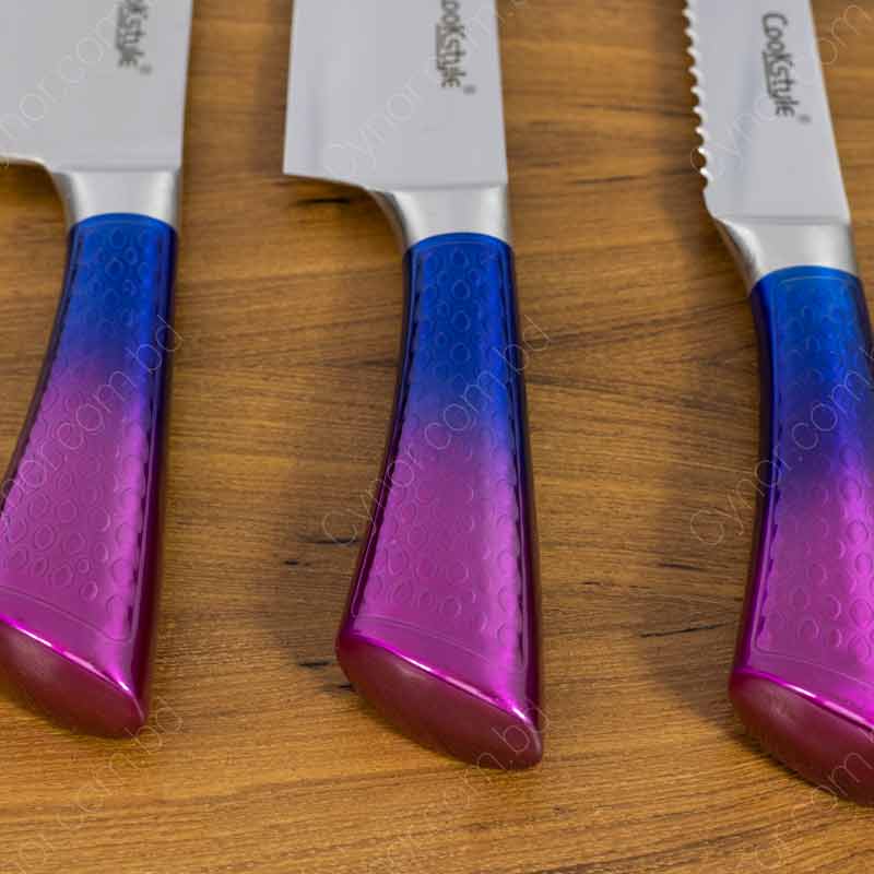 Cookstyle 8 Pcs Kitchen KnifeSet With Rotating KnifeStand – Cynor