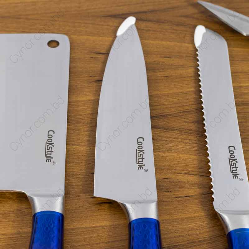 Cookstyle 8 Pcs Kitchen KnifeSet With Rotating KnifeStand – Cynor