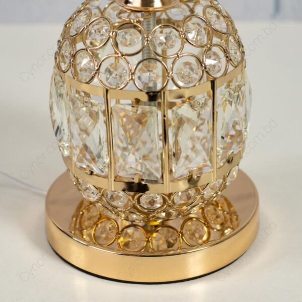 Golden Color Crystal Stone Design Full Metal Body Double LED Light ...