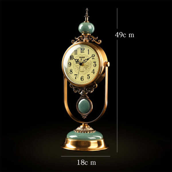 Luxury European Style Living Room Swing Desk Clock – Cynor - সাইনর
