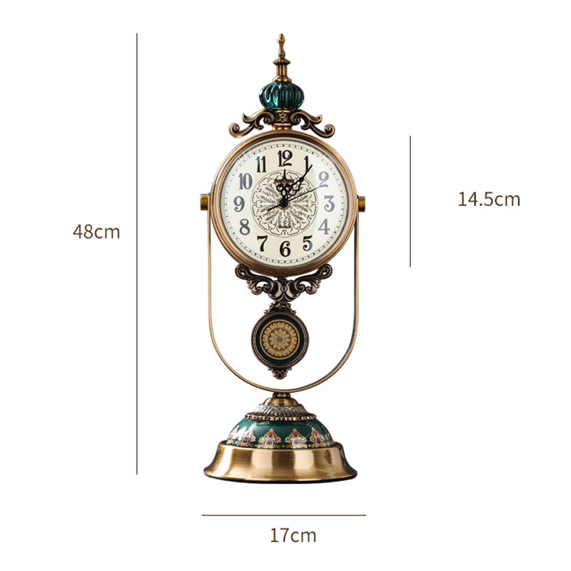 Luxury European Style Living Room Swing Desk Clock – Cynor - সাইনর