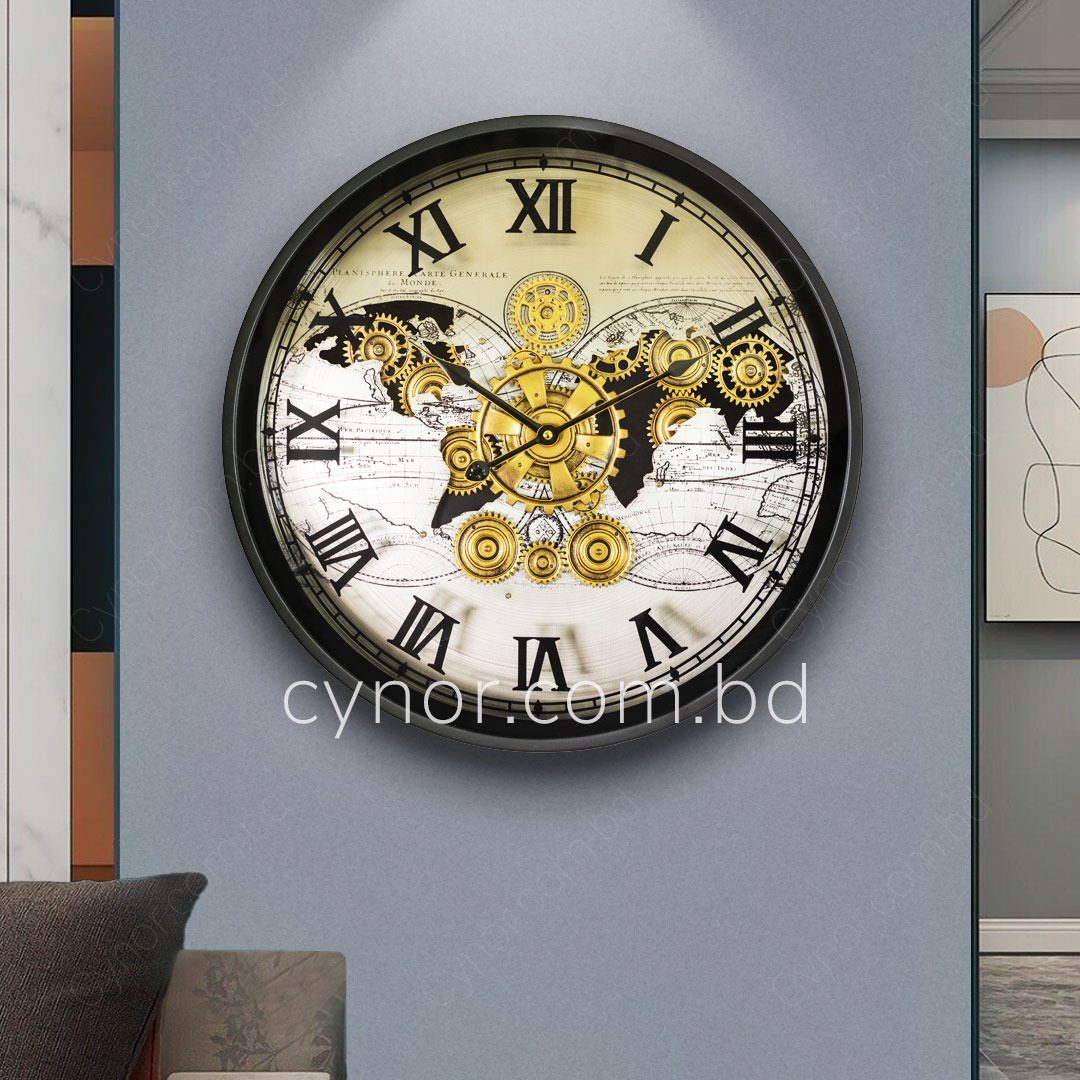 Very High Quality Metal Body Glass Dial Antique Style Moving Mechanical ...